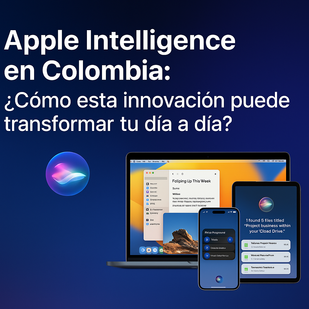 Apple Intelligence en Colombia: ¿Cómo esta innovación puede transformar ...